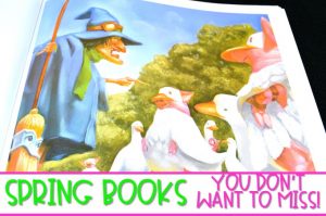 Spring books for kindergarten and first grade with ideas