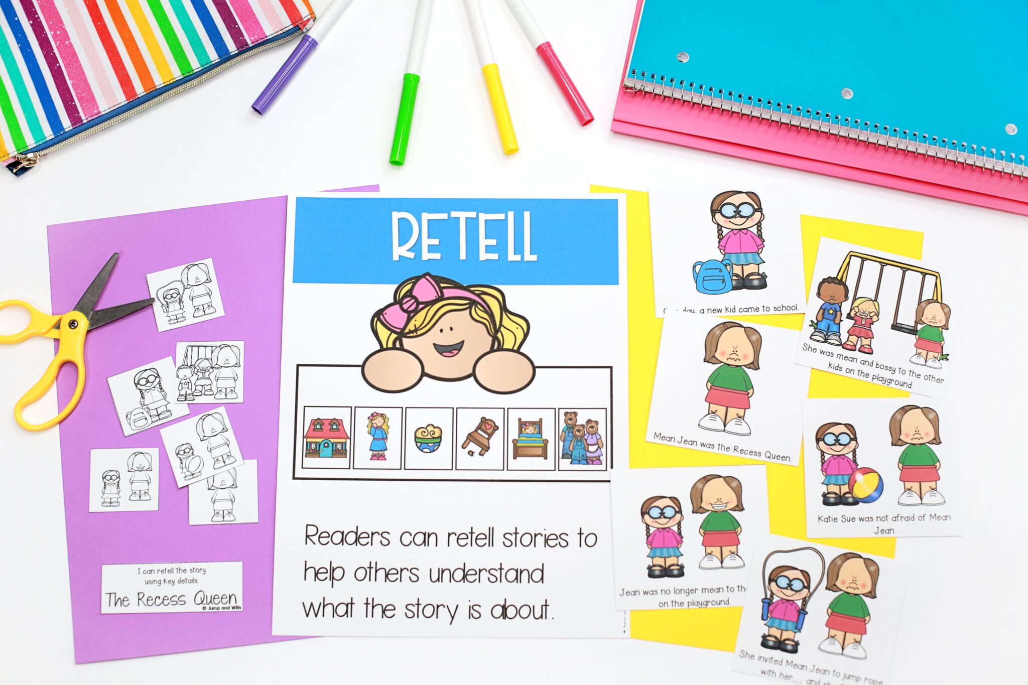 The Recess Queen Activities & Lesson Ideas