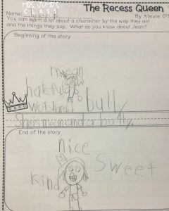 The Recess Queen Activities & Lesson Ideas