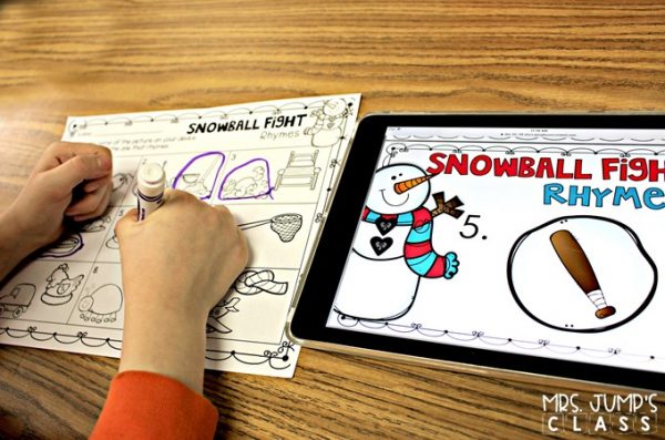 Digital Student Center Activities for kindergarten and first grade ...