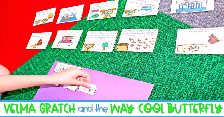 Velma Gratch and the Way Cool Butterfly Reading Lesson Ideas