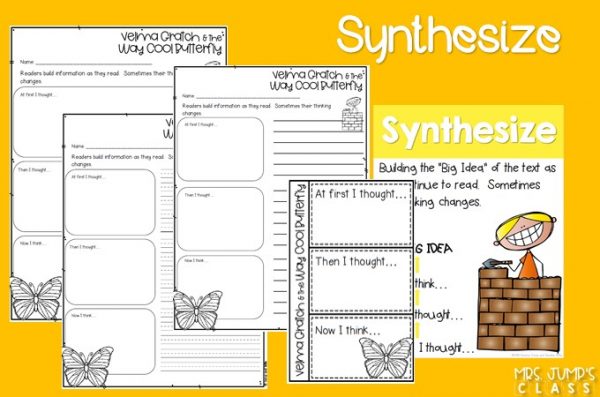 Velma Gratch and the Way Cool Butterfly Reading Lesson Ideas