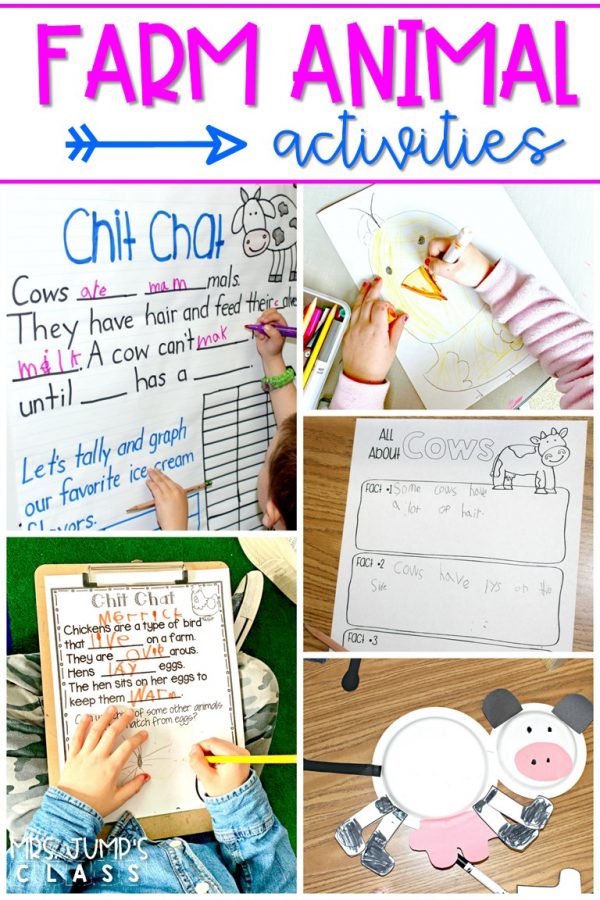 Engaging Farm Animal Activities for Kindergarten and 1st Grade