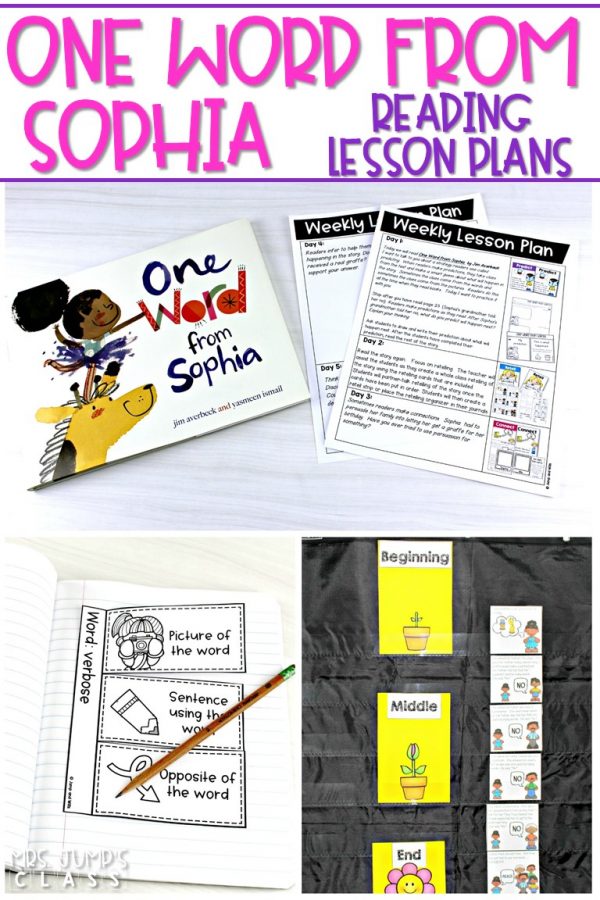 One Word From Sophia | Reading Comprehension Lesson Plans for K-2