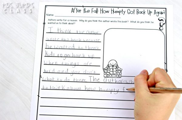 After the Fall: How Humpty Dumpty Got Back Up Again | K-2 Lesson Plans
