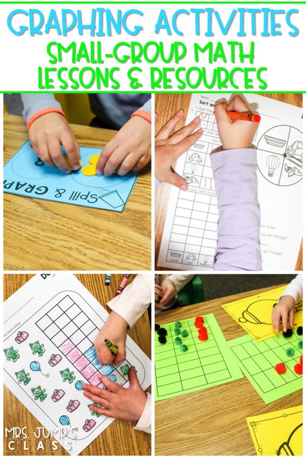 Graphing Activities to use in your Kindergarten Math Groups