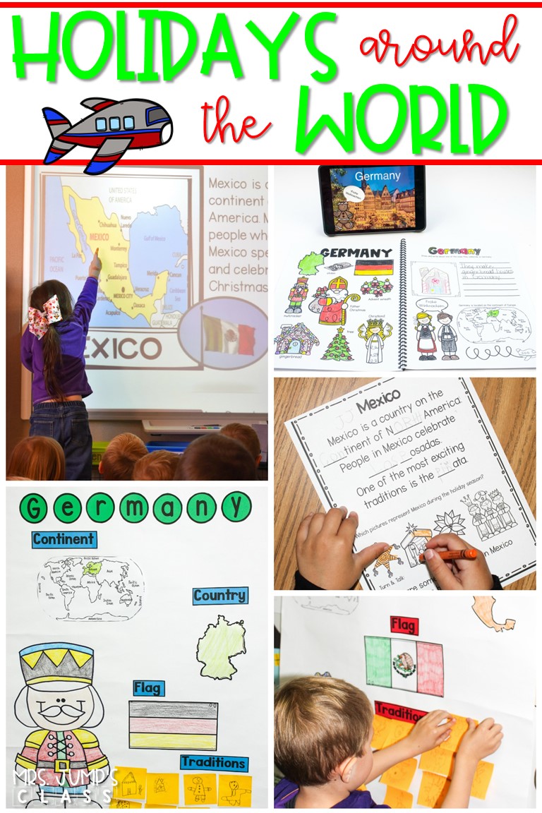 Explore Holidays Around the World in Kindergarten and First Grade