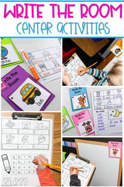 Write the Room Literacy Activities for the Entire Year!