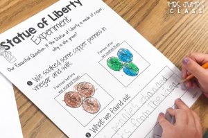 Statue of Liberty Activities for Kindergarten - Mrs. Jump's Class