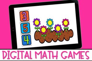 Interactive Digital Math Games for Kindergarten & First Grade