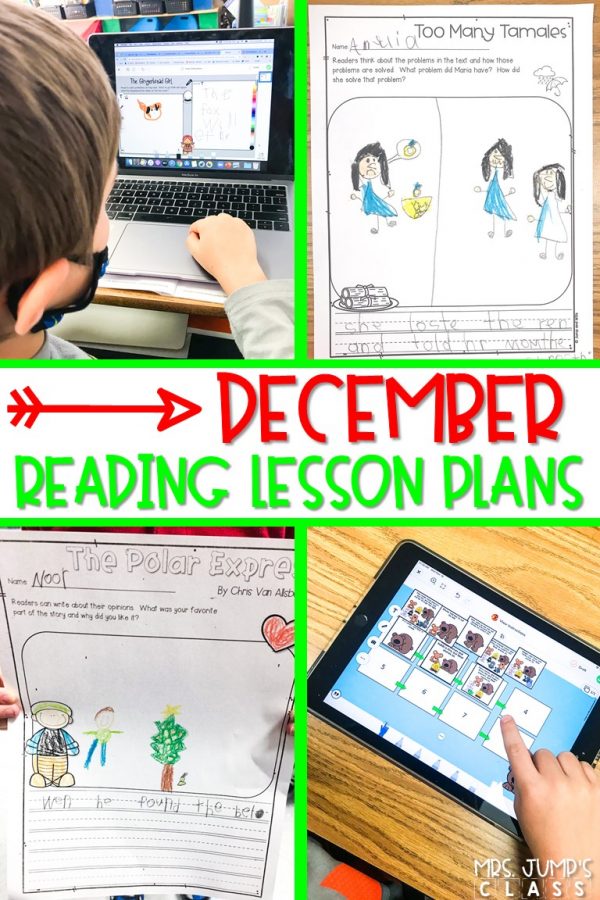 K-2 Reading Lesson Plans for December | Seesaw and Google Slides
