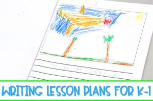 Writing Lesson Plans for Kindergarten & First Grade