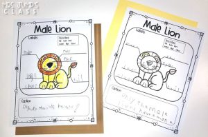 African Animal Activities and Lesson Plans for Kindergarten & First Grade