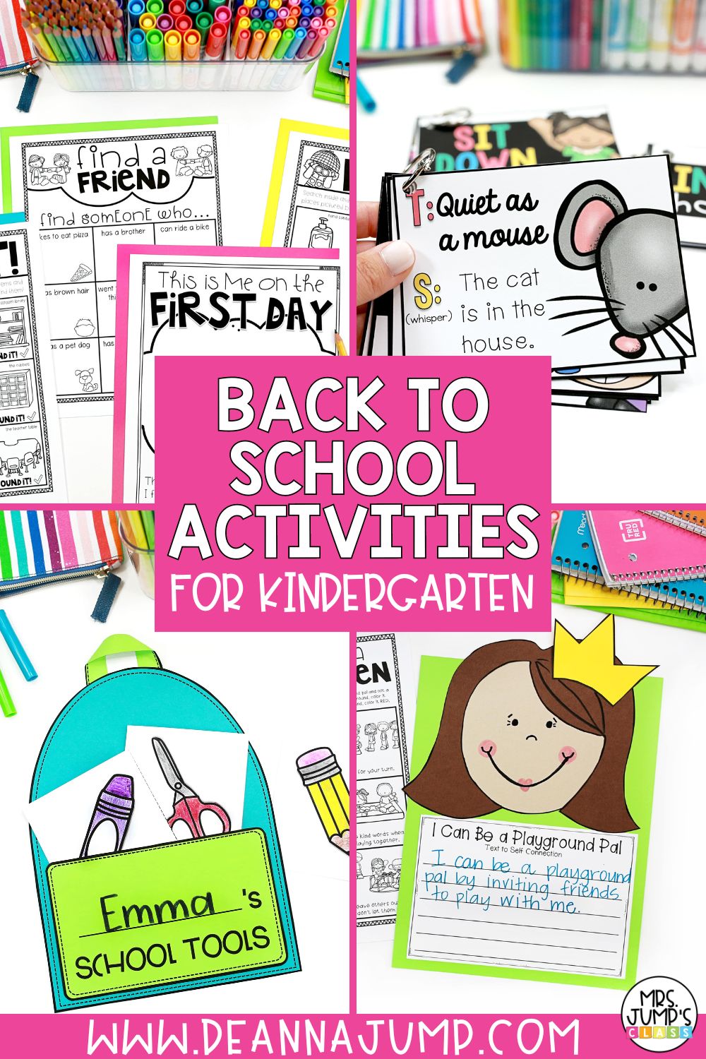 10 Back to School Activities for Kindergarten