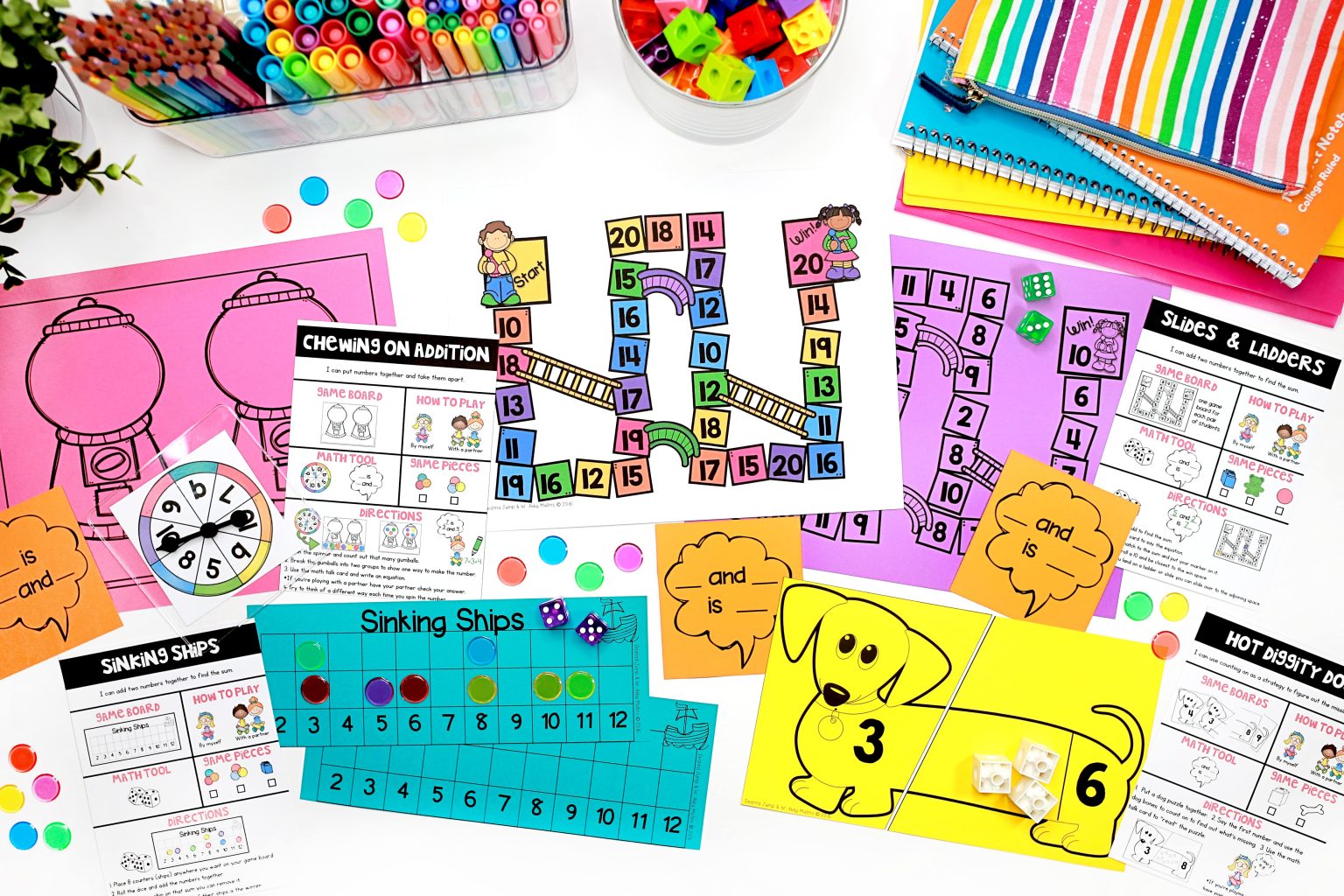 Math Games for Addition - Mrs. Jump's Class