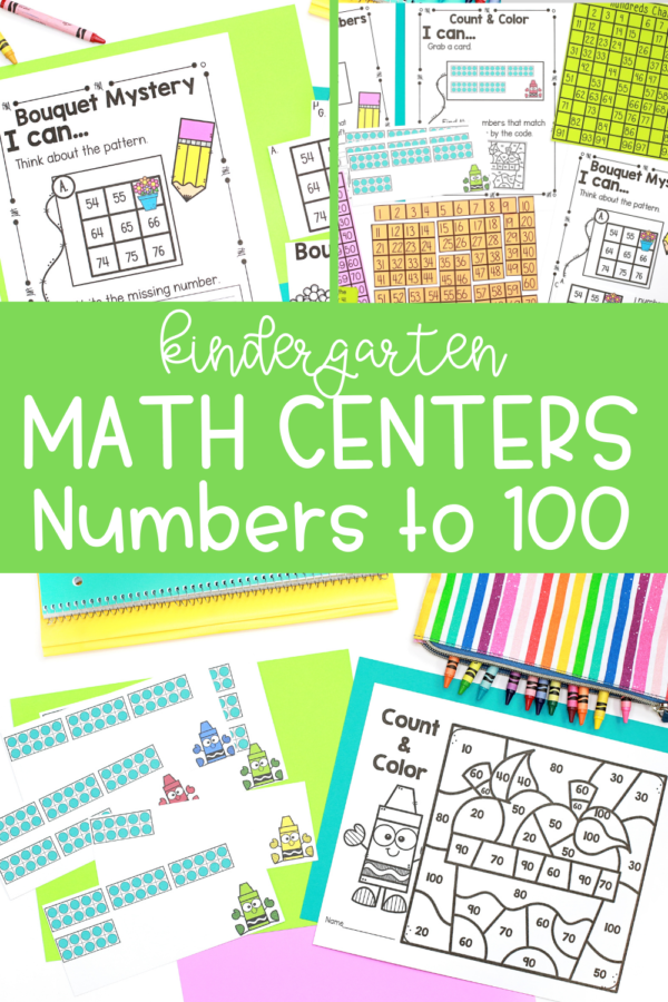Math Centers for Numbers to 100 - Mrs. Jump's Class