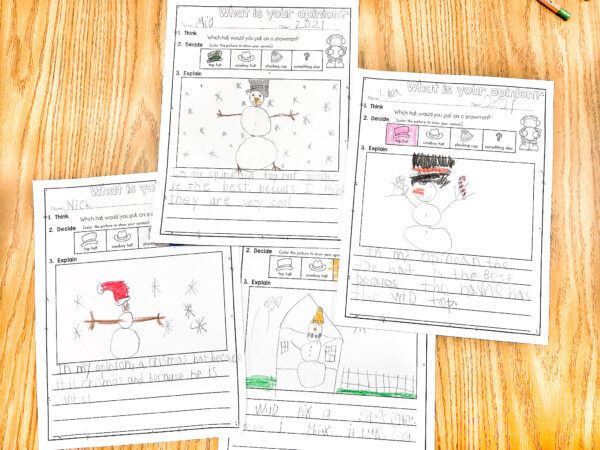 Opinion Writing - Mrs. Jump's Class