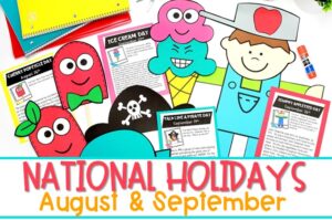National Holidays for August and September - Mrs. Jump's Class