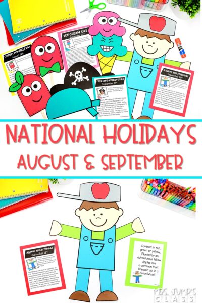 National Holidays for August and September - Mrs. Jump's Class
