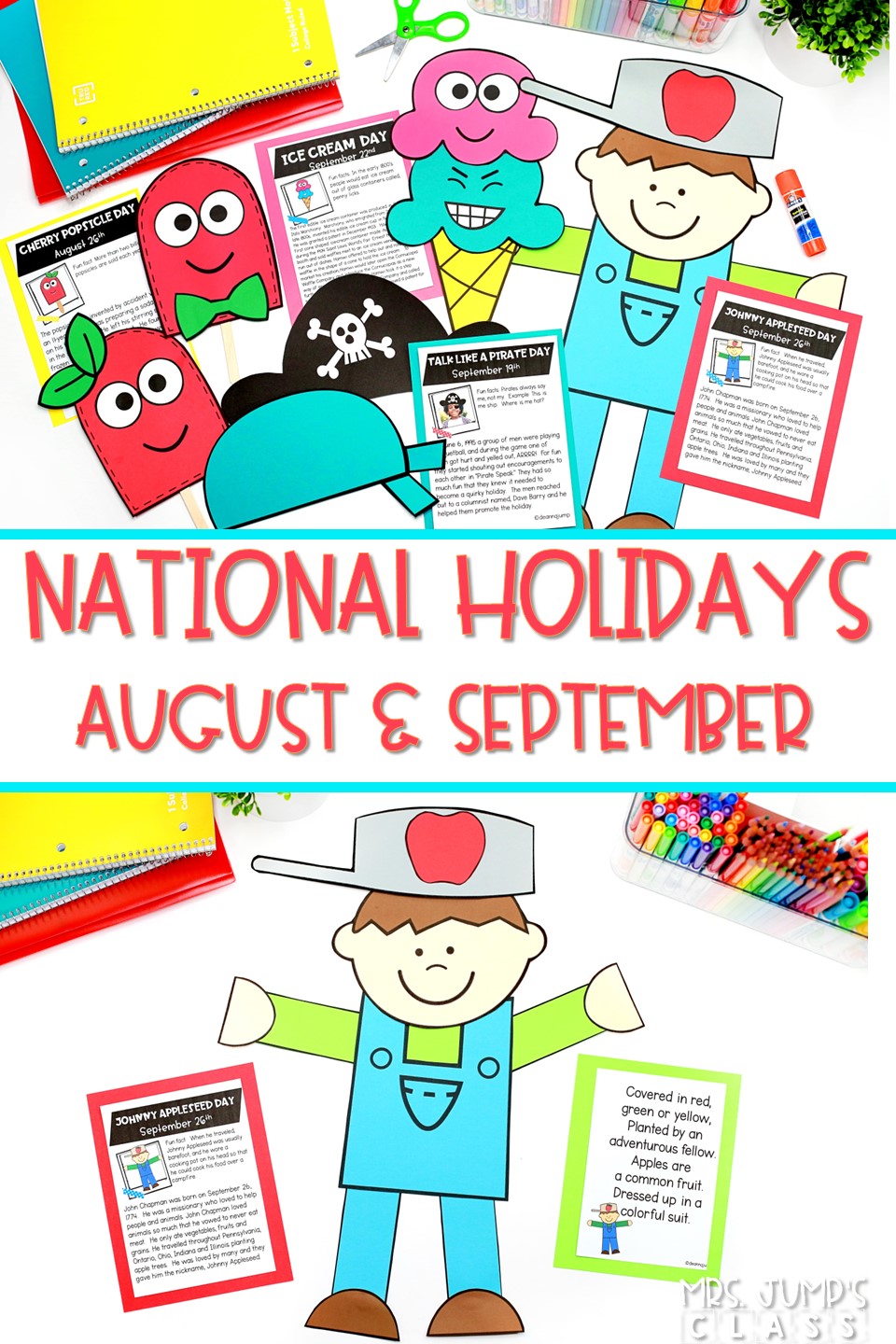 National Holidays for August and September - Mrs. Jump's Class