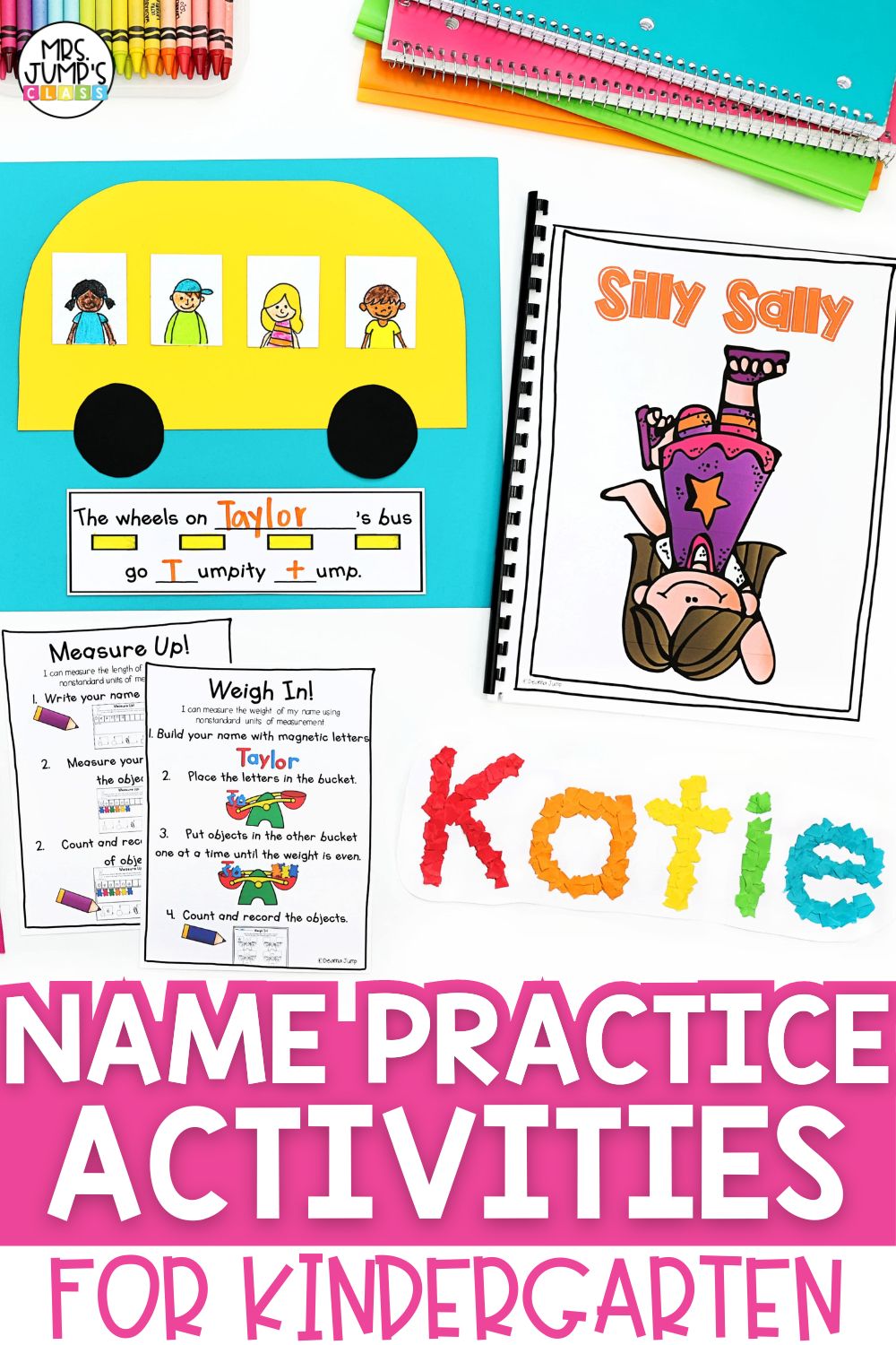 Fun Name Practice Activities for Kindergarten - Mrs. Jump's Class
