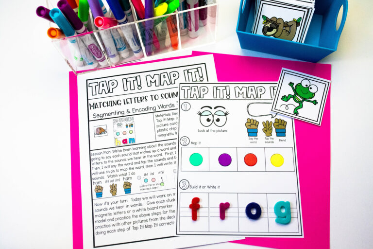 Phoneme Segmentation Activities for Kindergarten - Mrs. Jump's Class