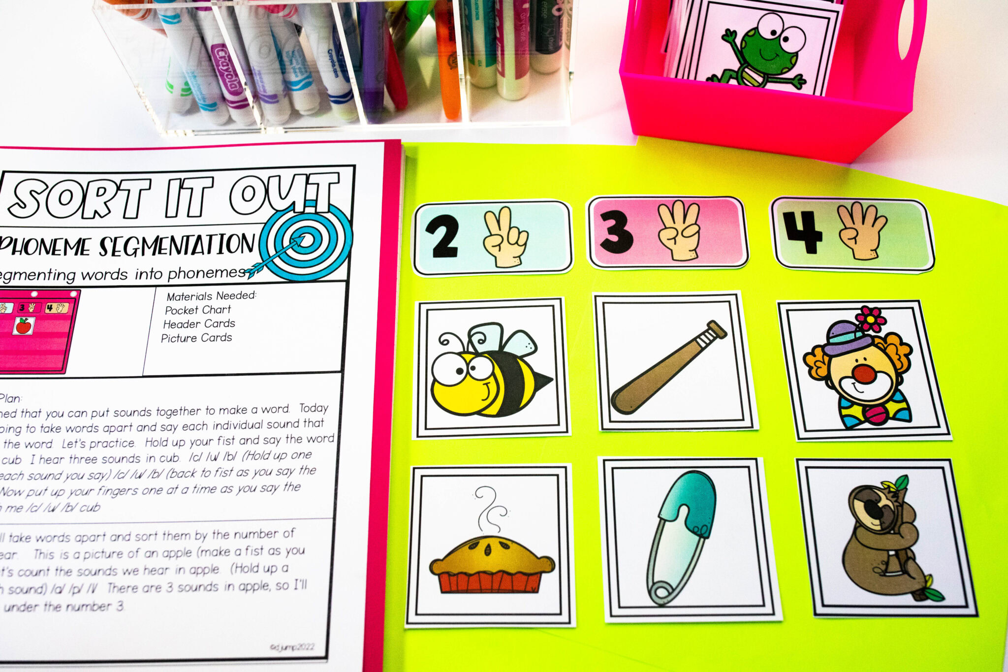 Phoneme Segmentation Activities for Kindergarten - Mrs. Jump's Class