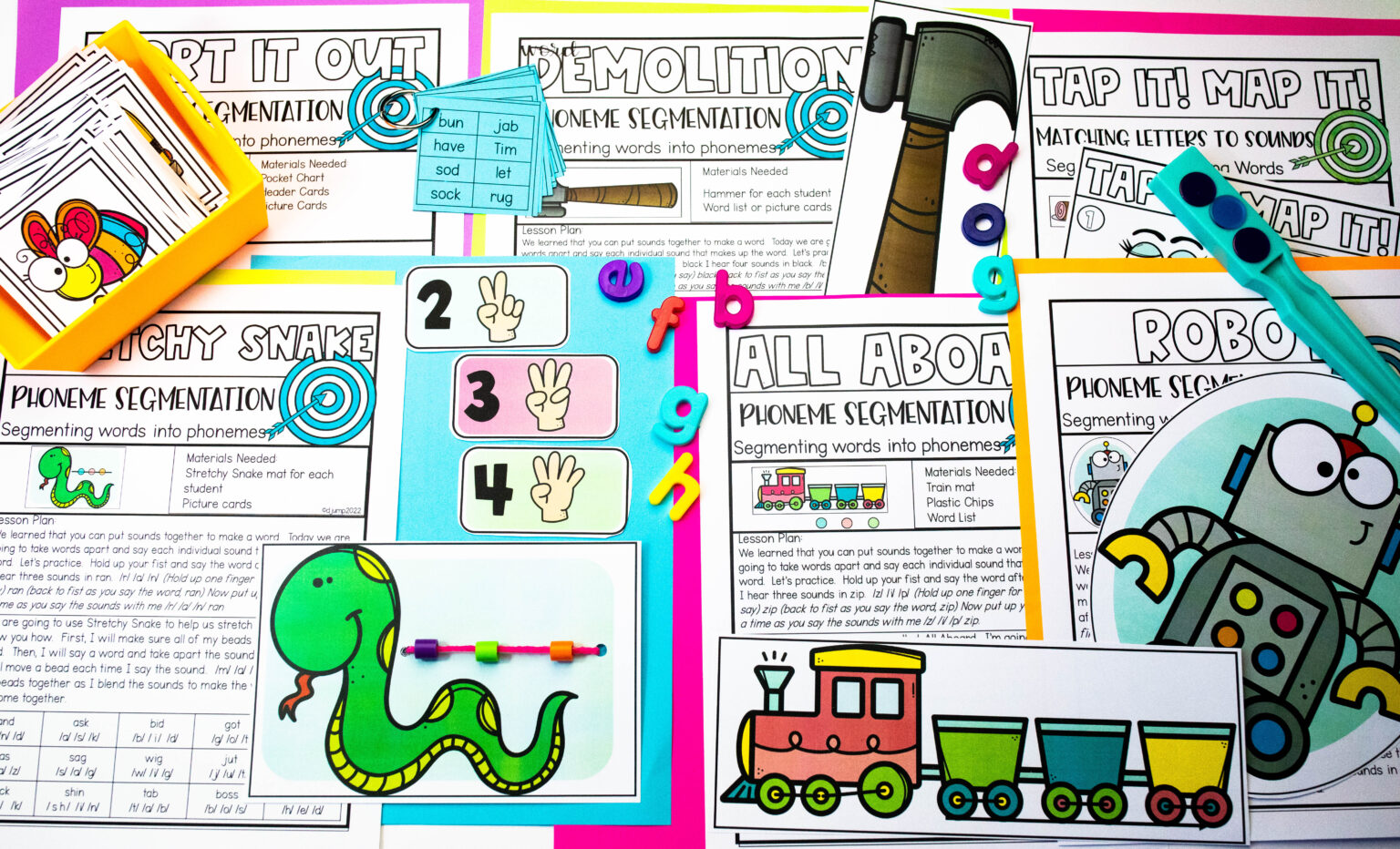Phoneme Segmentation Activities for Kindergarten - Mrs. Jump's Class