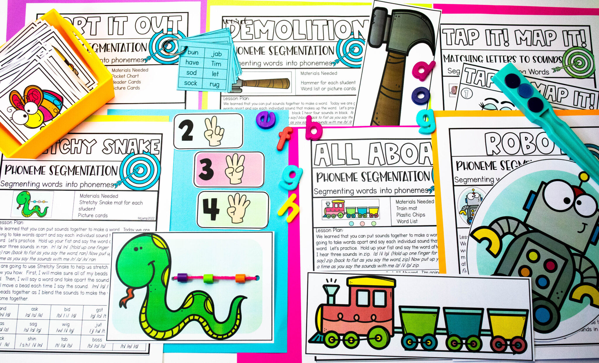 Phoneme Segmentation Activities for Kindergarten - Mrs. Jump's Class