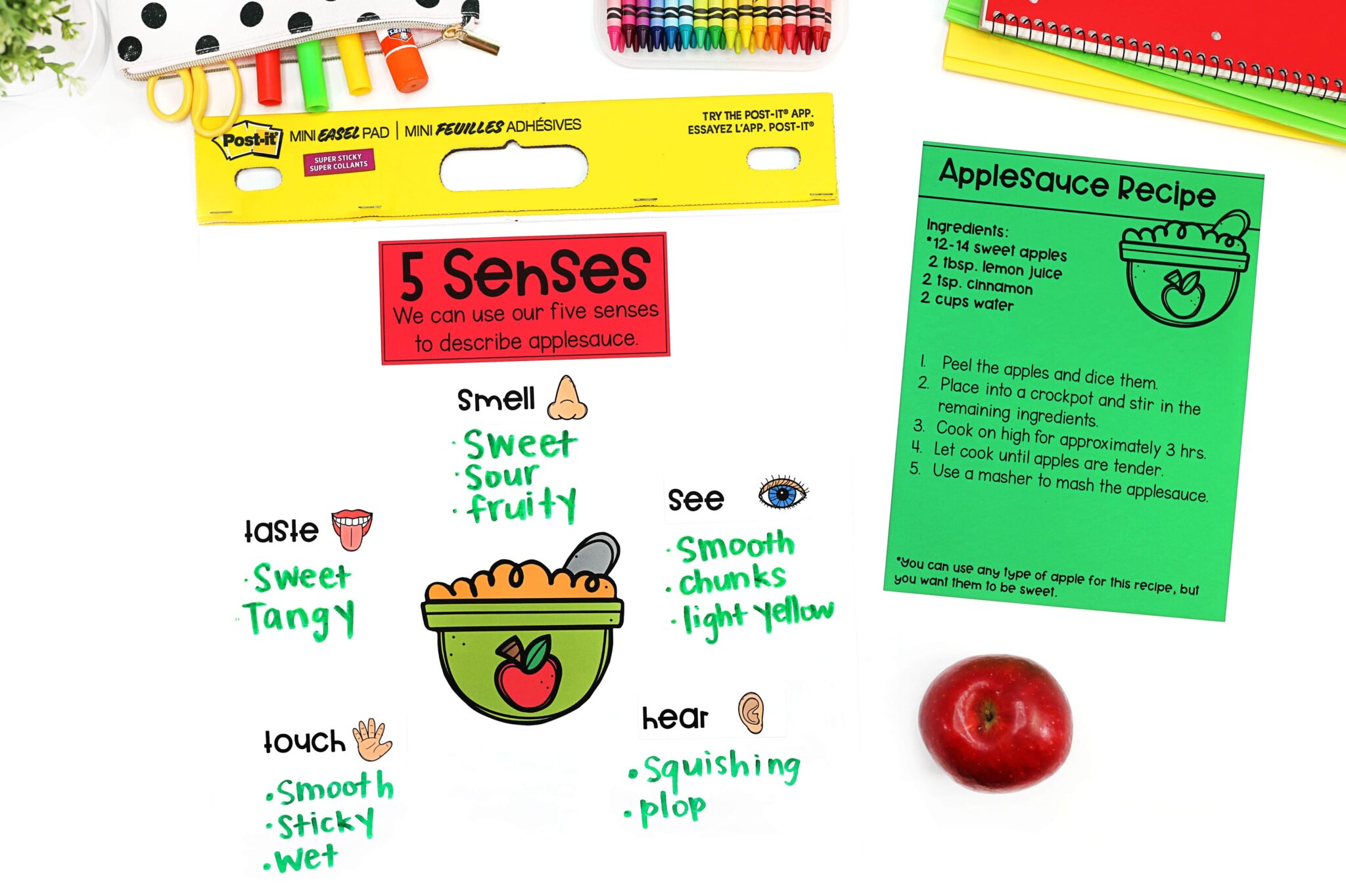 Fun Activities for a Preschool Apple Unit - Mrs. Jump's Class