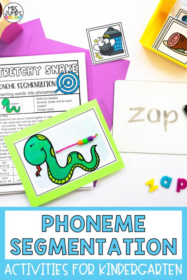 Phoneme Segmentation Activities for Kindergarten - Mrs. Jump's Class