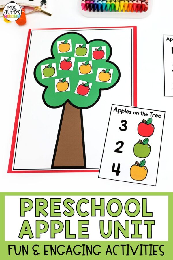 Fun Activities for a Preschool Apple Unit - Mrs. Jump's Class