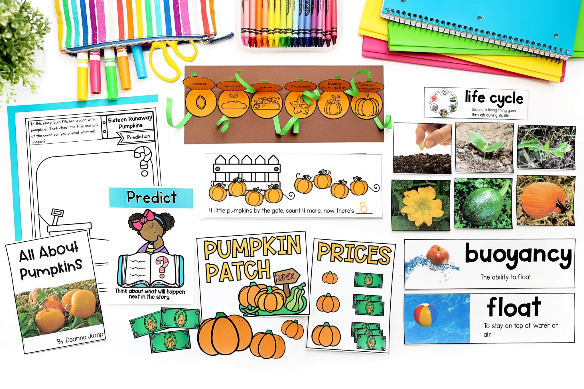 Fun Activities for a Preschool Pumpkin Theme - Mrs. Jump's Class
