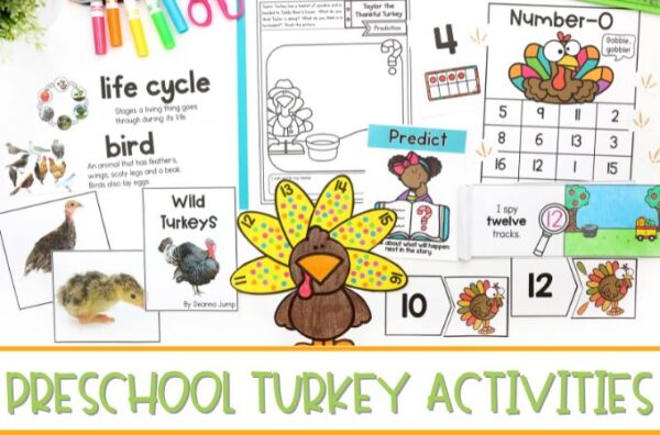 10 Engaging Preschool Turkey Activities - Mrs. Jump's Class
