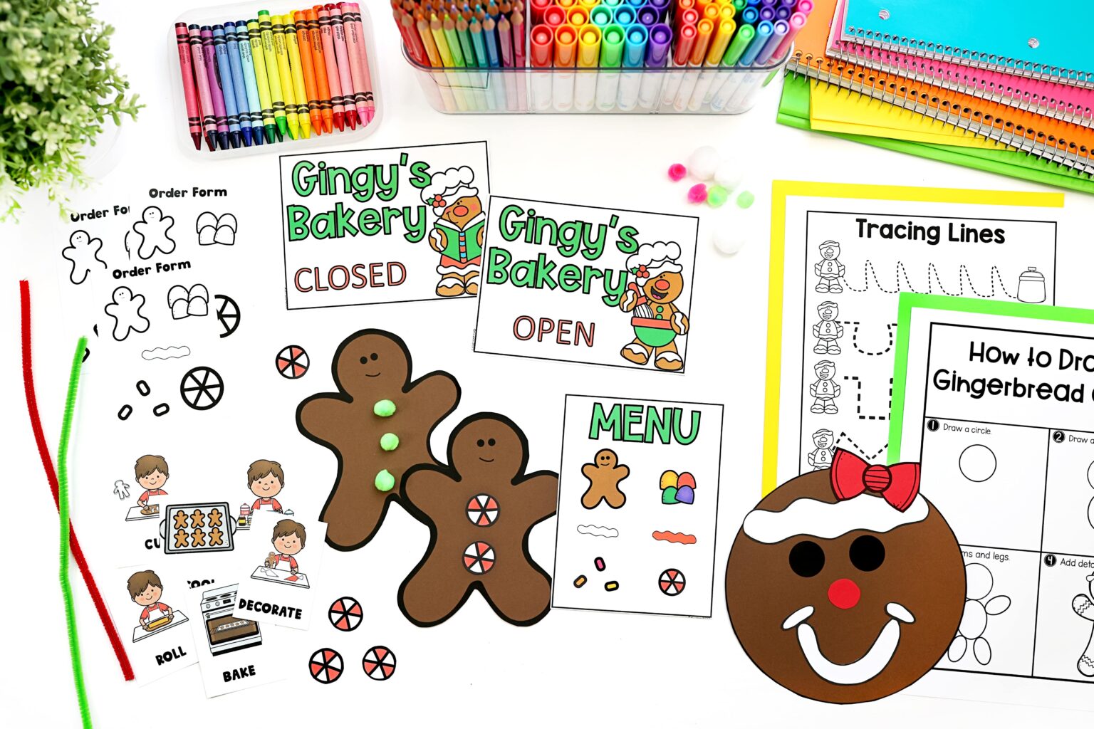 Preschool Gingerbread Unit Activities - Mrs. Jump's Class
