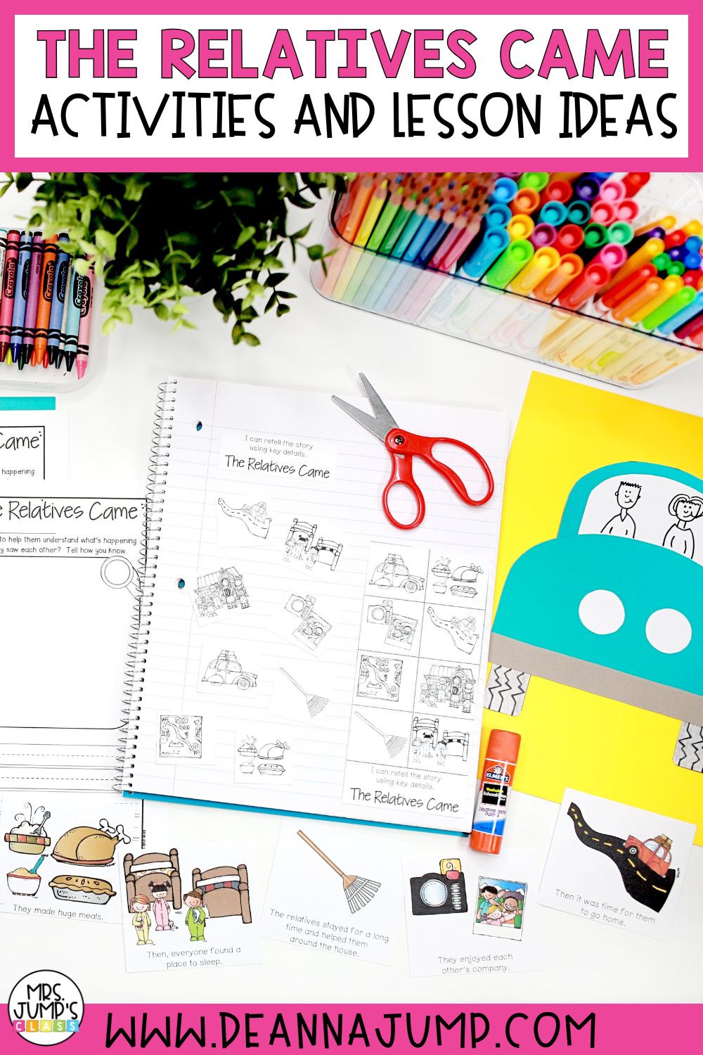 The Relatives Came Activities and Lessons - Mrs. Jump's Class