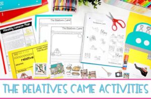 The Relatives Came Activities and Lessons - Mrs. Jump's Class