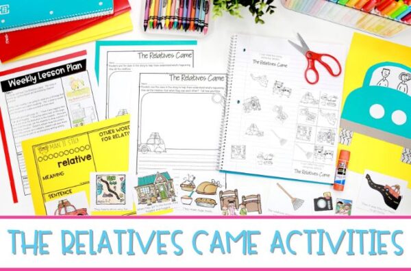 The Relatives Came Activities and Lessons - Mrs. Jump's Class
