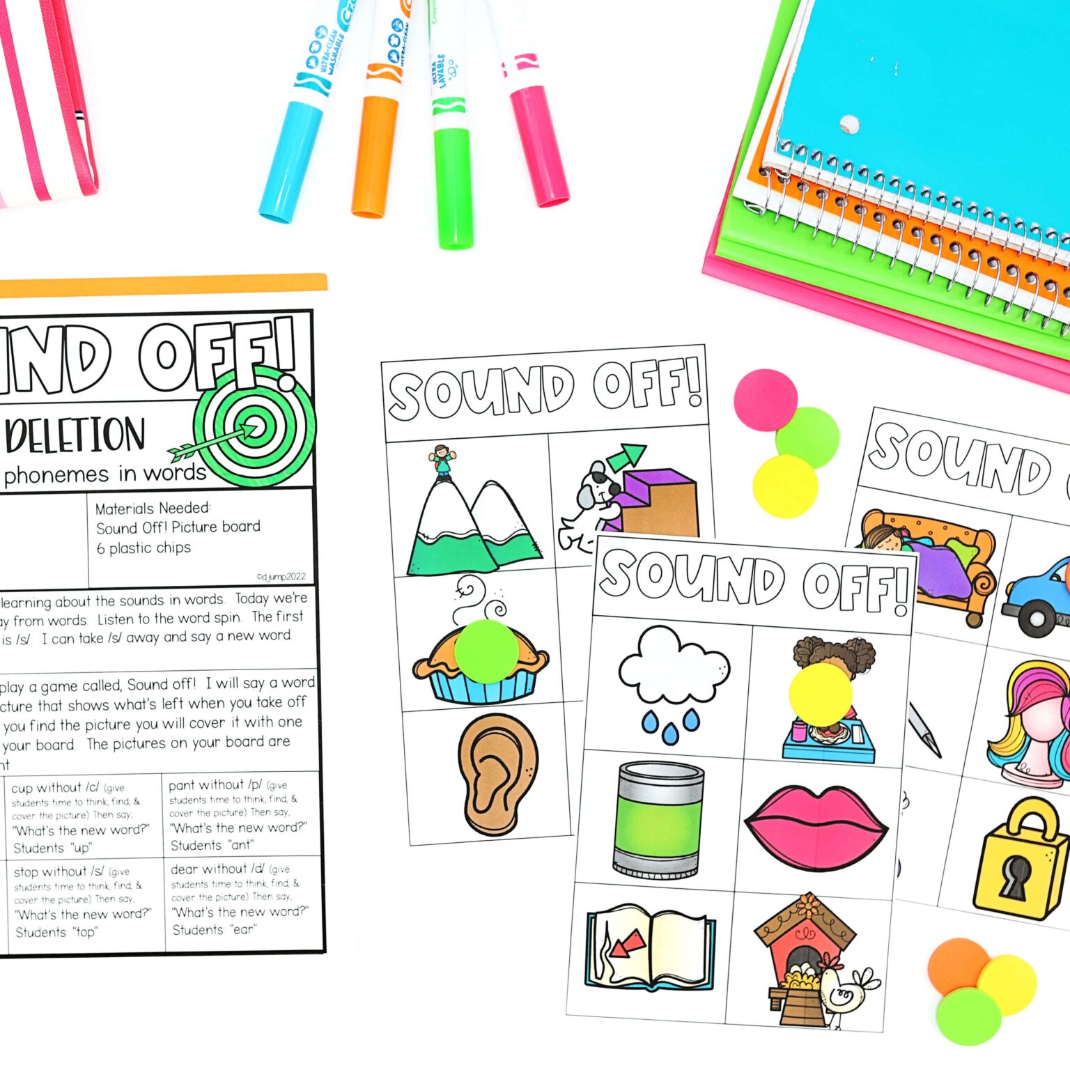 Phoneme Manipulation Activities for Small Groups - Mrs. Jump's Class