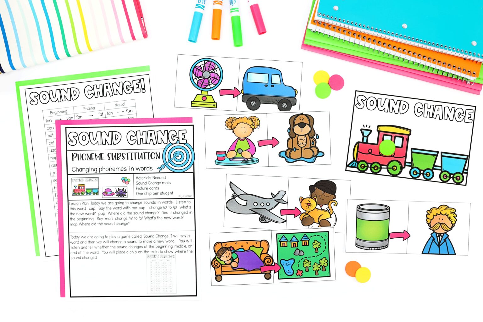 Phoneme Manipulation Activities for Small Groups - Mrs. Jump's Class