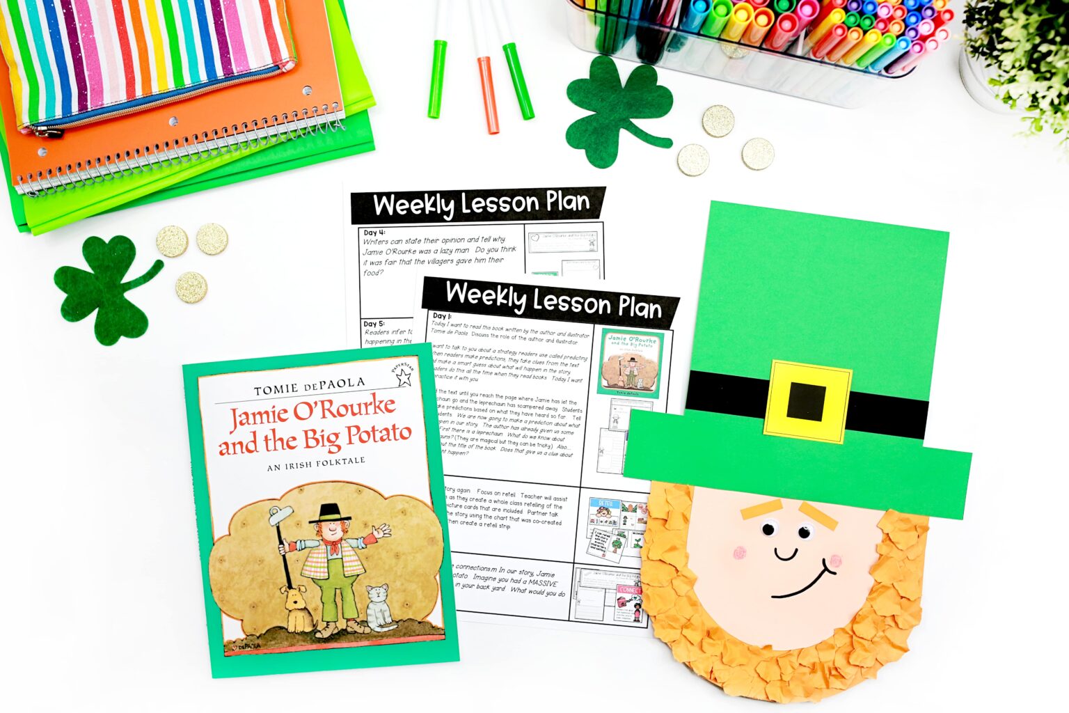 Jamie O’Rourke and the Big Potato Activities - Mrs. Jump's Class