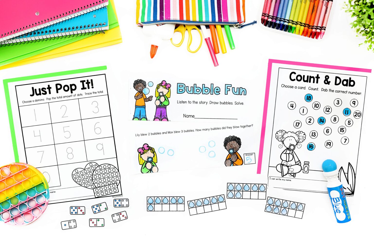 A Fun Bubbles Theme for Preschool - Mrs. Jump's Class