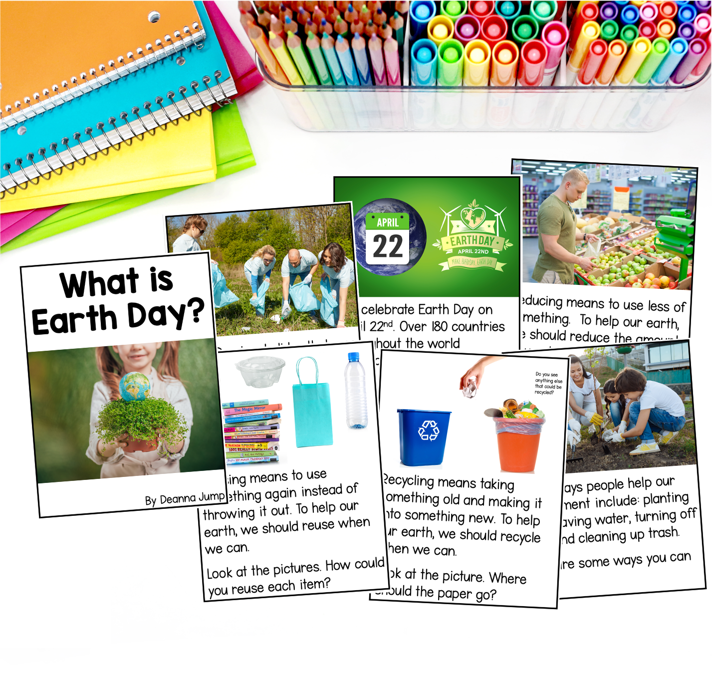 Ideas for a Kindergarten Earth Day Lesson Plan - Mrs. Jump's Class